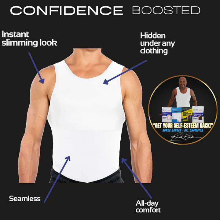 Esteem Apparel Premium Compression Shirts & Men's Shapewear