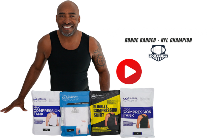 Esteem Apparel Premium Compression Shirts & Men's Shapewear